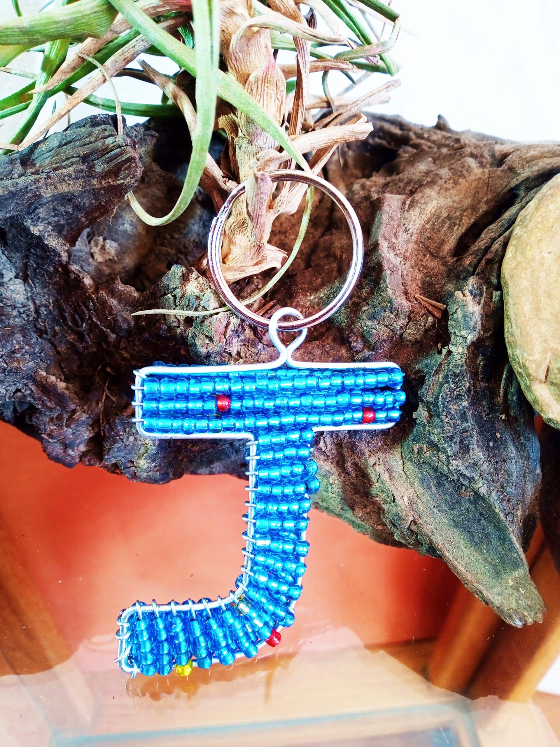 Hand Crafted Beaded Keyrings – Alphabet - Crafty Online