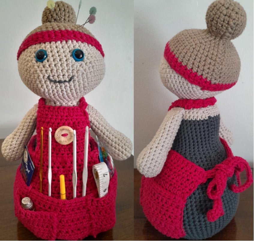 Craft Organizer Doll - Crafty Online