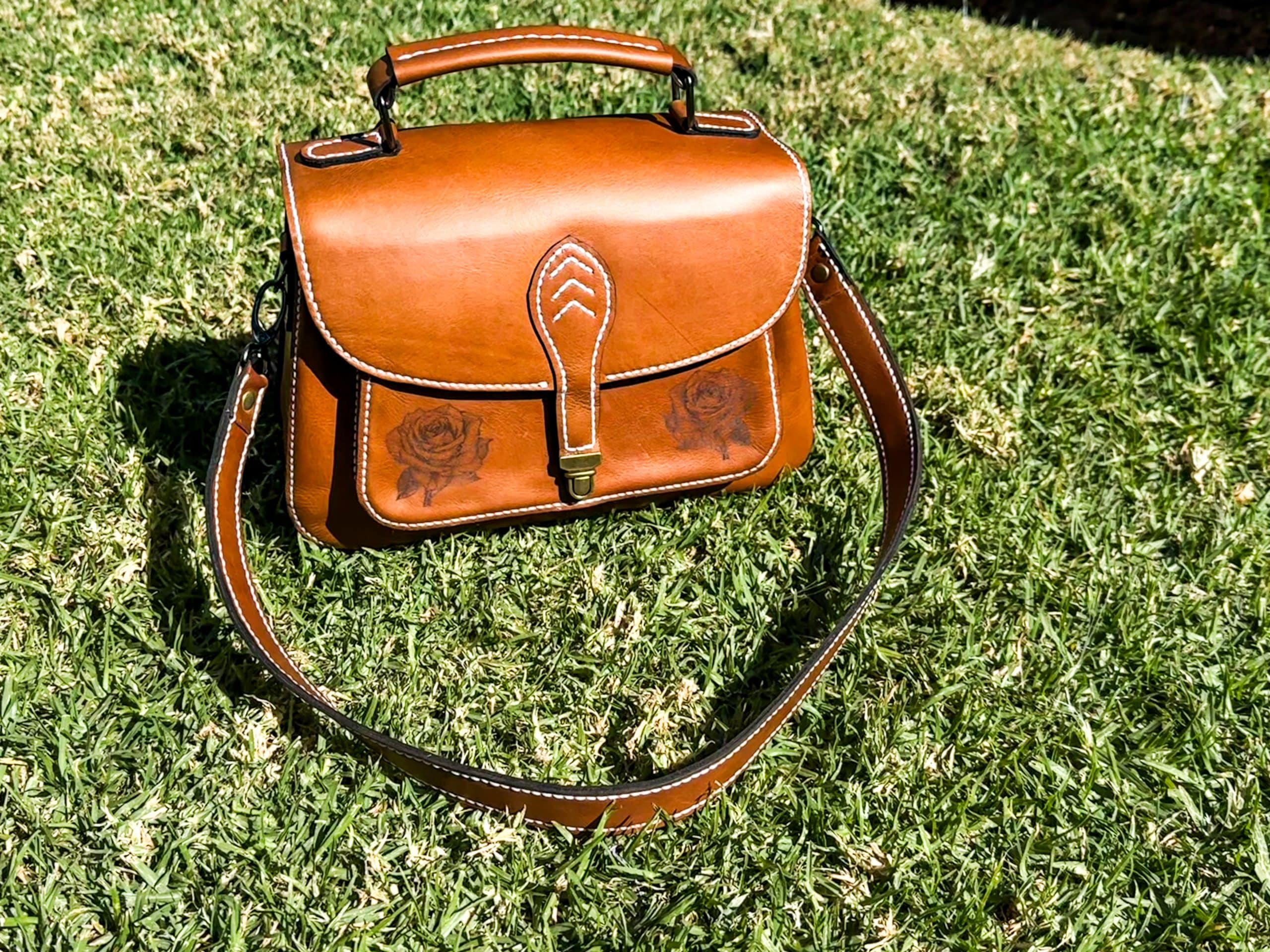 Genuine Leather Handbag - Crafty Online