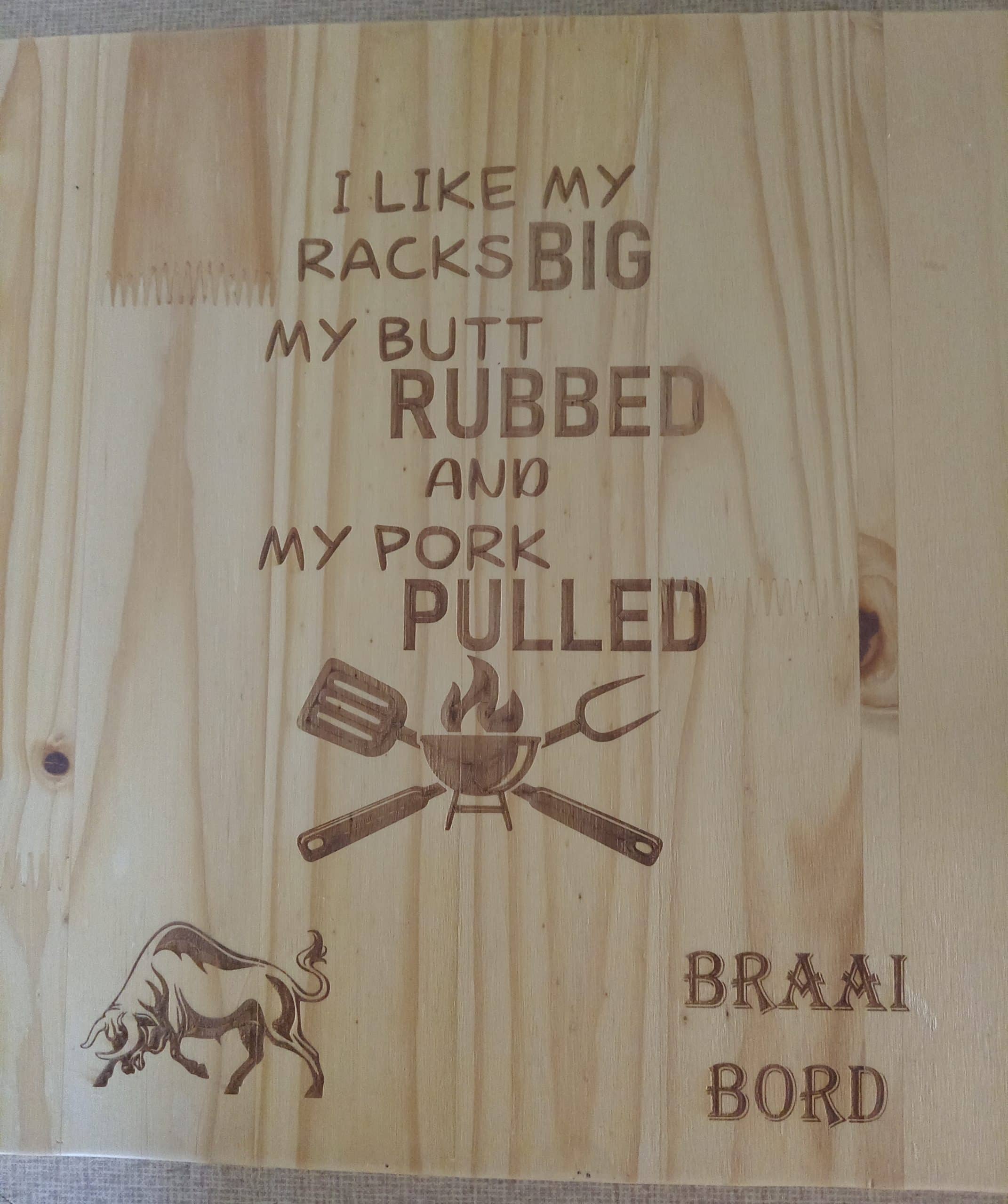 Braai board - Crafty Online