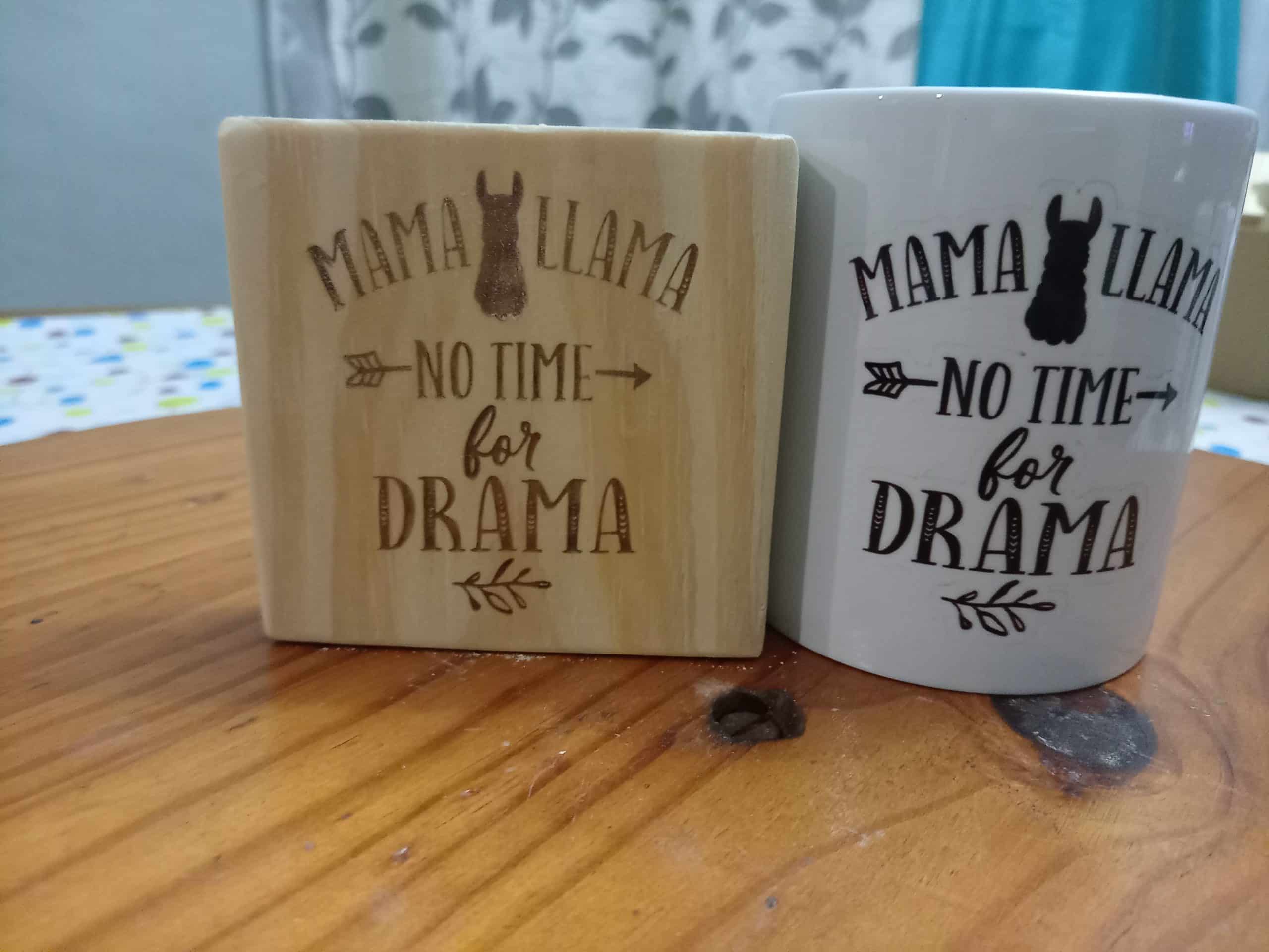 Mug and matching coasters - Crafty Online